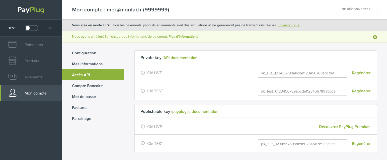 Configurer PayPlug sur son site e-commerce