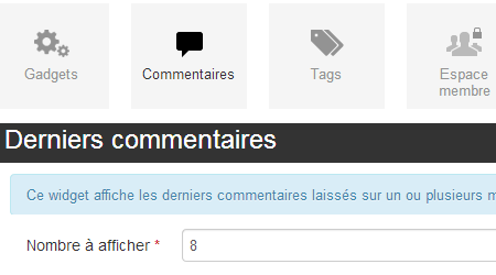 Activer les commentaires sur un site web