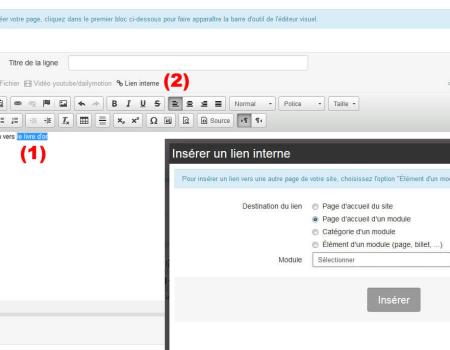 Comment faire un lien hypertexte