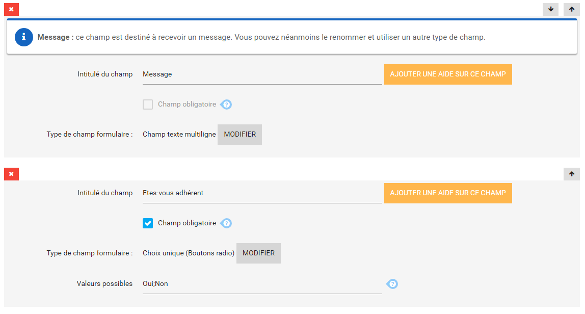 Comment personnaliser un formulaire de contact