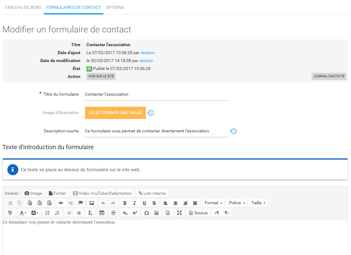 Comment personnaliser un formulaire de contact Comment personnaliser un formulaire de contact