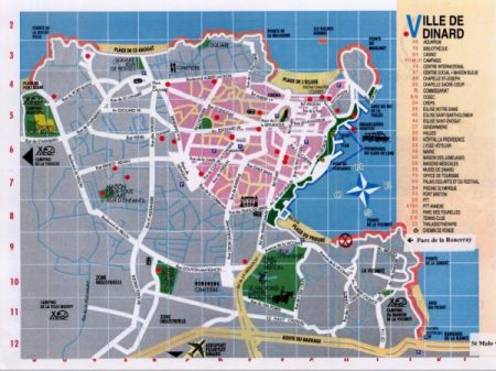 Plan de Dinard